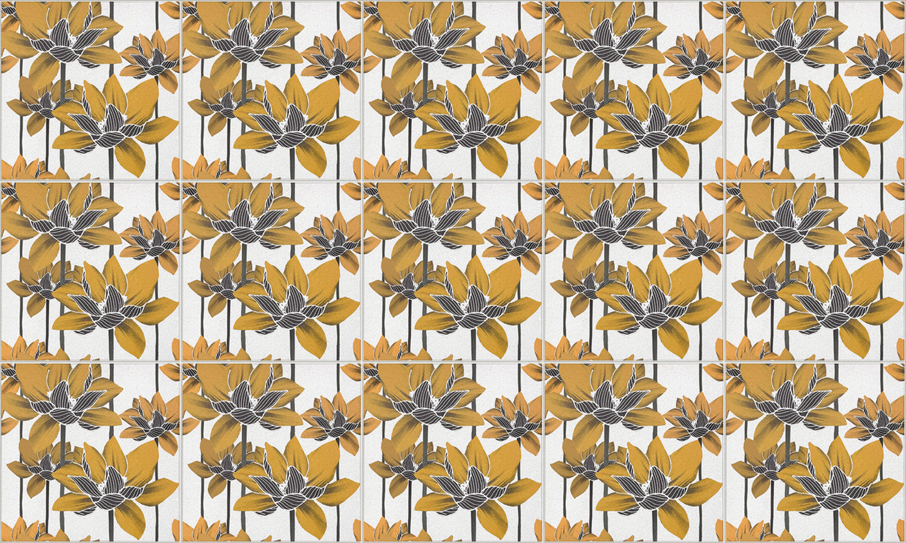 Bloom Sustainable Floral Tile Collection – Livden