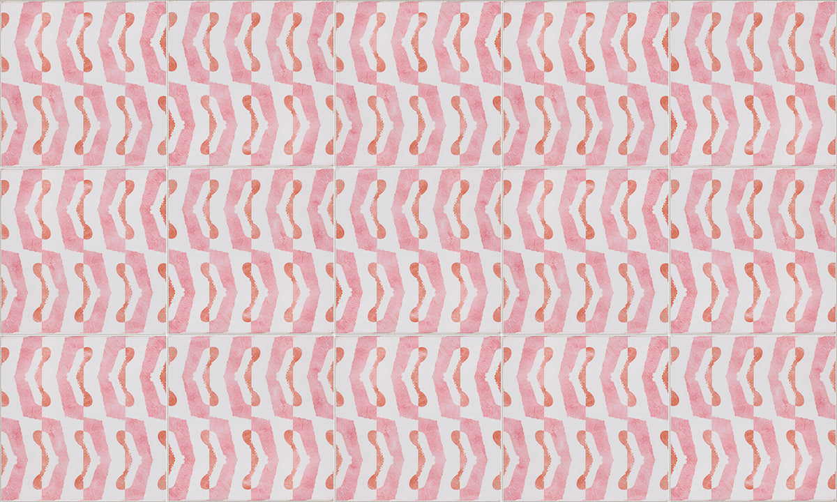 Wishbone Pattern Tile – Livden