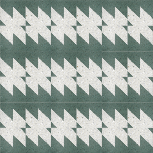 2 Leaf Tile Pattern – LIVDEN
